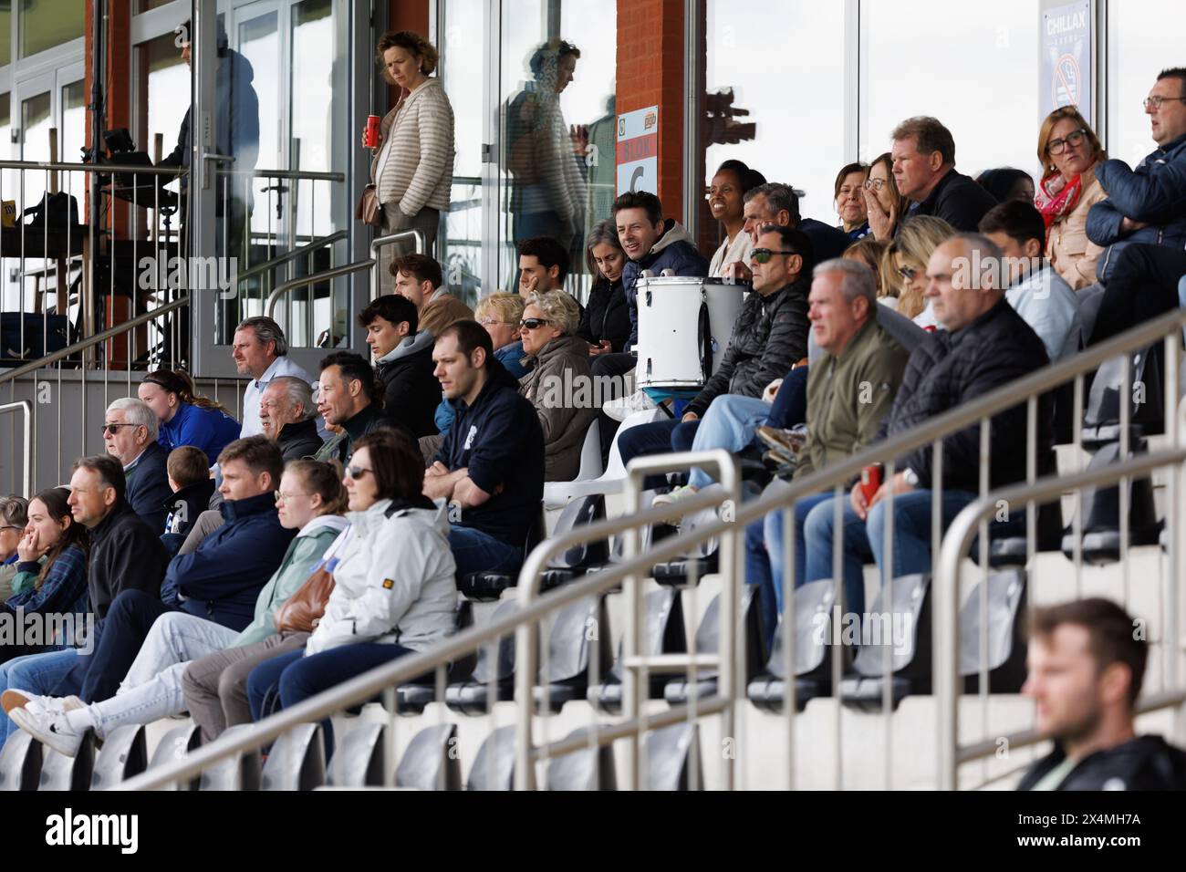 Gent, Belgium. 04th May, 2024. Gent supporters pictured during a soccer ...
