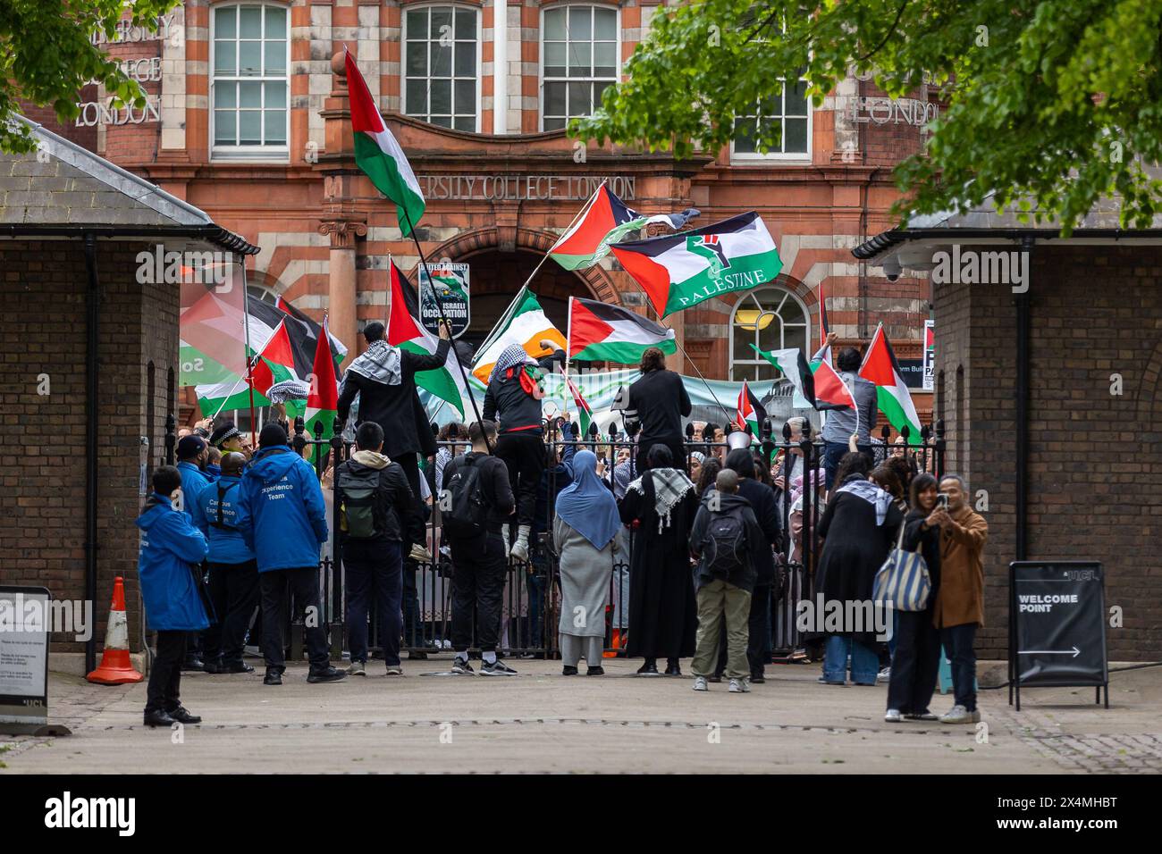 University College London, saturday 4th May, 2024. Day 3 of the student ...