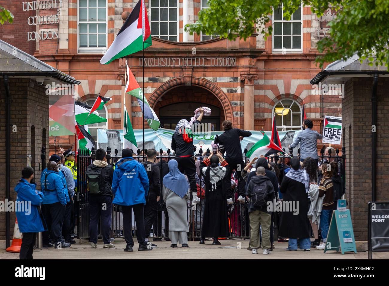 University College London, saturday 4th May, 2024. Day 3 of the student ...