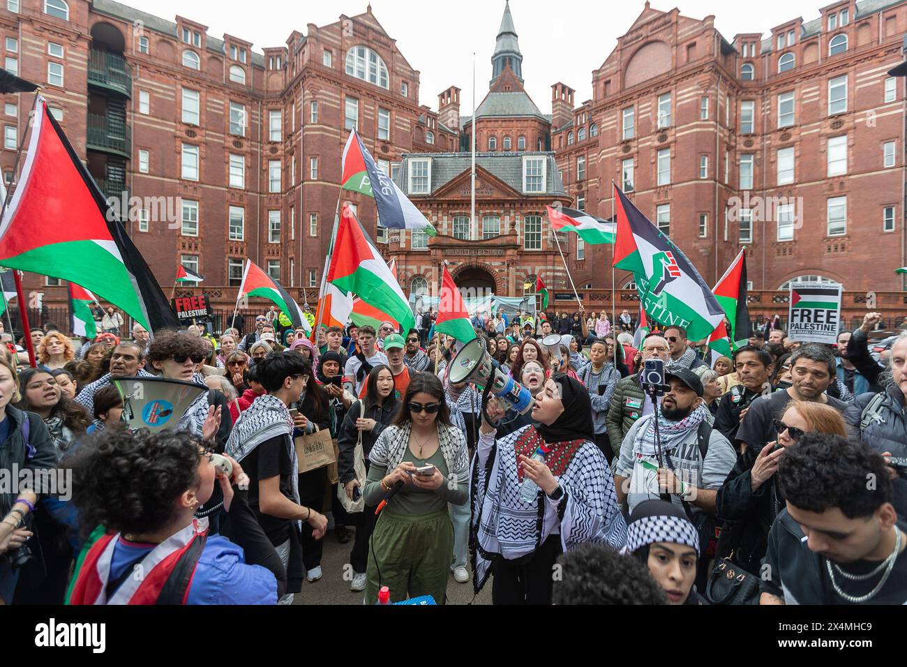University College London, saturday 4th May, 2024. Day 3 of the student ...