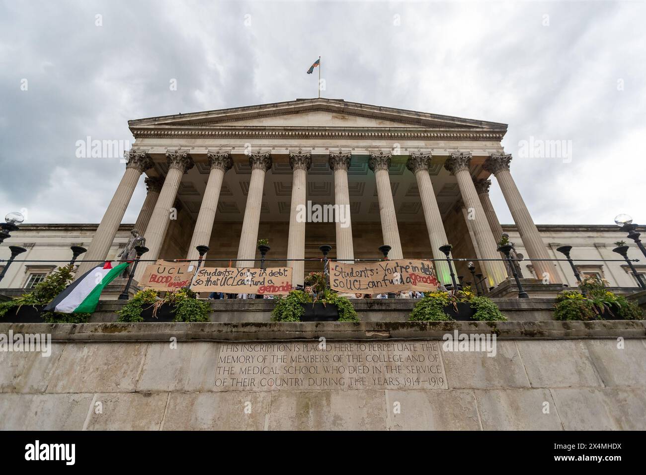 University College London, saturday 4th May, 2024. Day 3 of the student ...