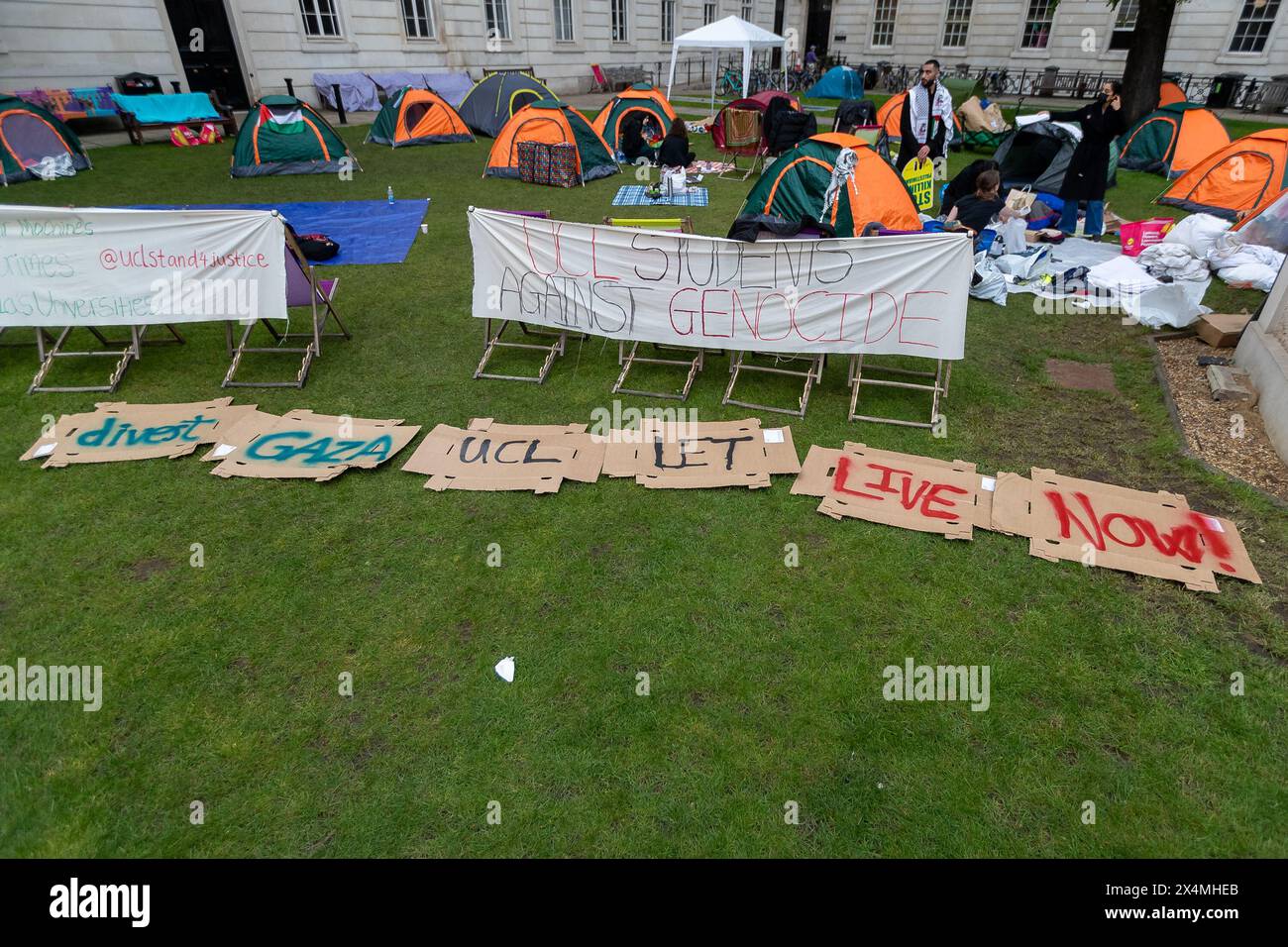 University College London, saturday 4th May, 2024. Day 3 of the student ...