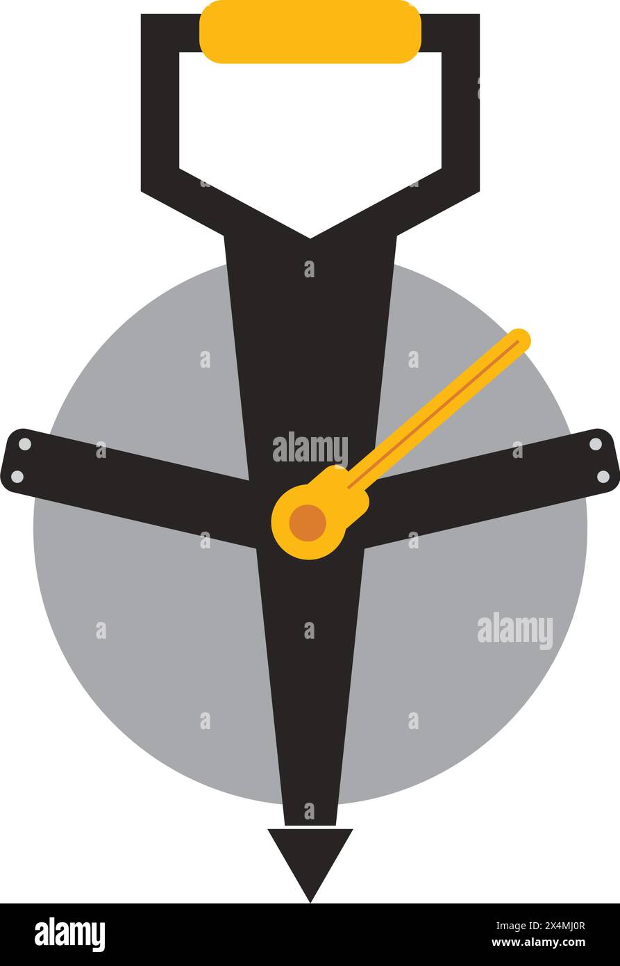 Roll meter icon vector illustration template design Stock Vector Image ...