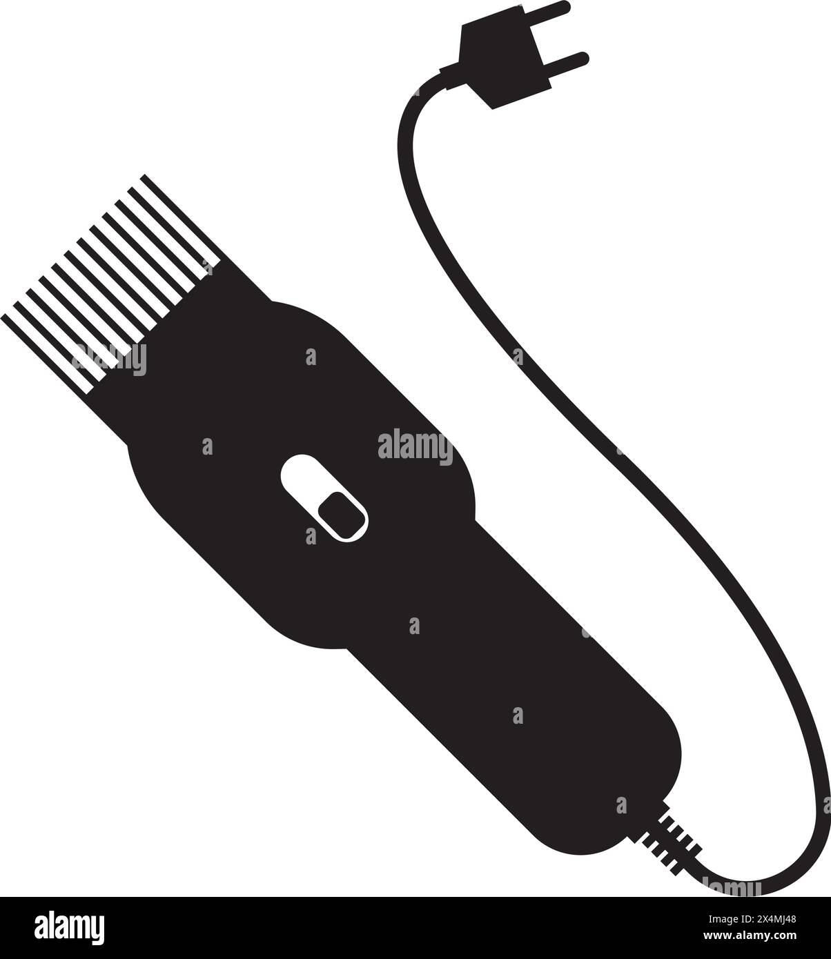 electric clippers vector icon illustration template design Stock Vector ...