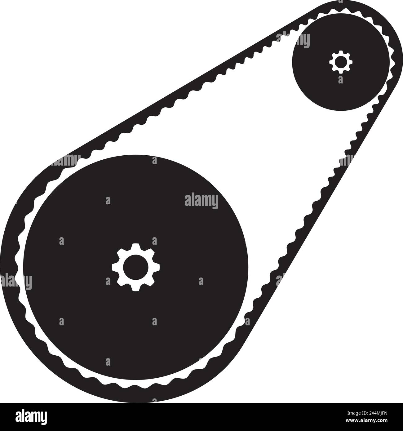 engine belt vector icon illustration symbol design Stock Vector Image ...