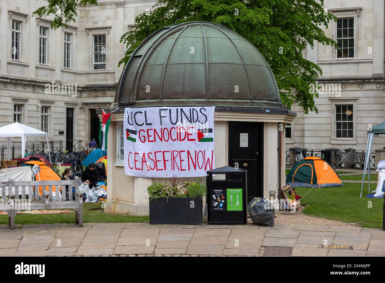 University College London, saturday 4th May, 2024. Day 3 of the student ...