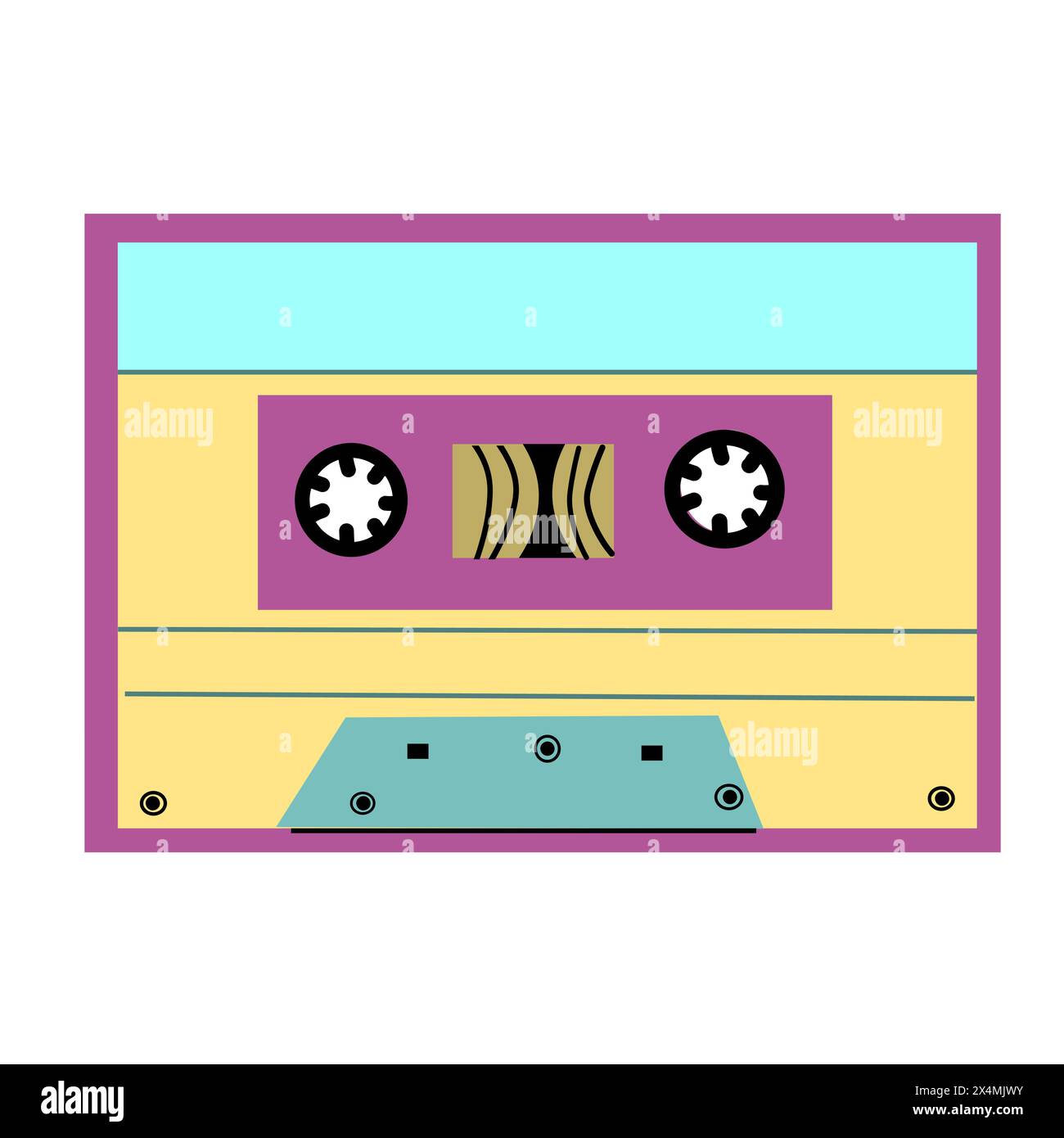 90s retro element cassette or 80s, y2k element, retro style. Can use ...