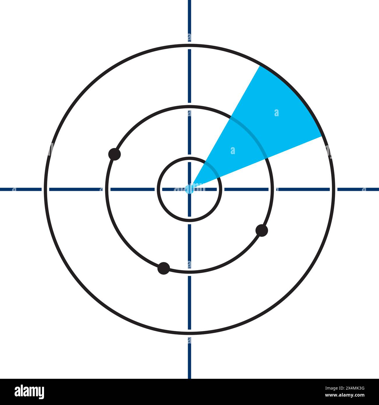 Radar vector icon illustration symbol design Stock Vector Image & Art ...