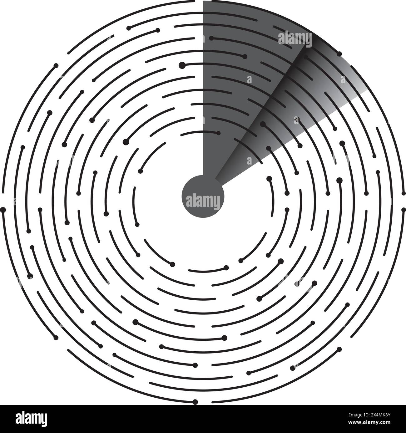 Radar vector icon illustration symbol design Stock Vector Image & Art ...