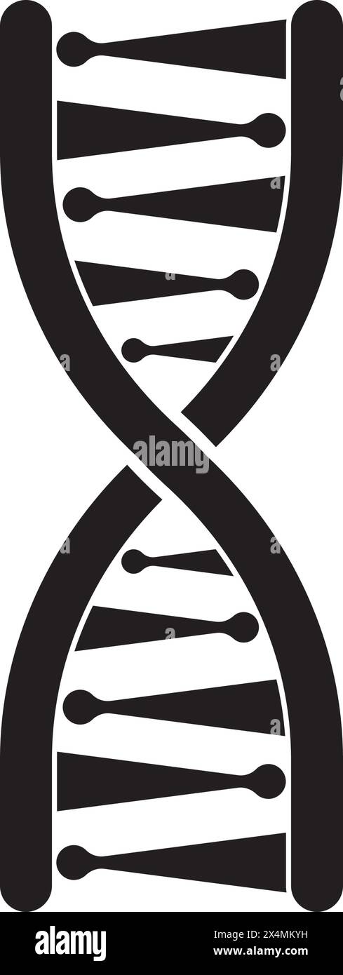 DNA vector icon illustration symbol design Stock Vector Image & Art - Alamy