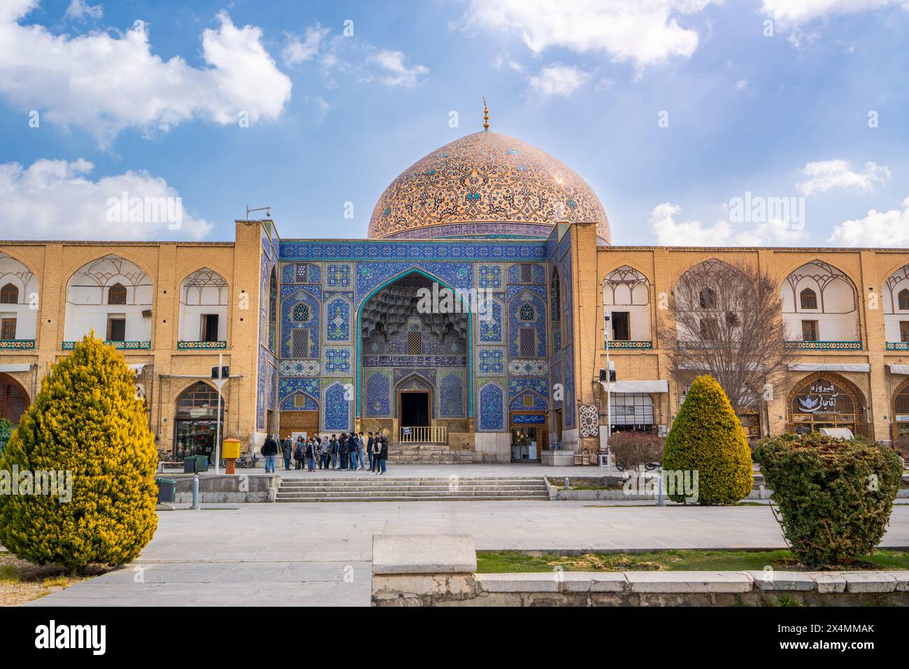 Sheikh Lotfollah Mosque, Isfahan, Iran - March 5, 2024: The ornate ...