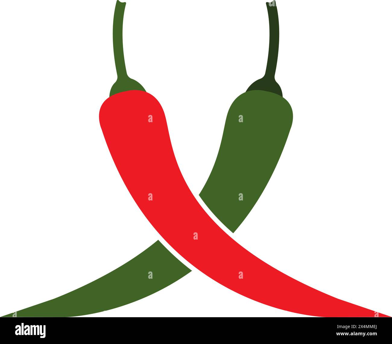 chili logo vector illustration template design Stock Vector Image & Art ...