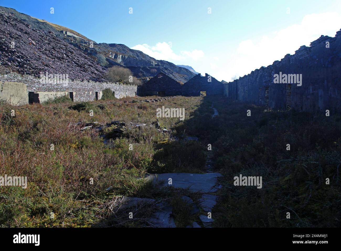 Dinorwig slate quarry, Snowdonia Stock Photo - Alamy