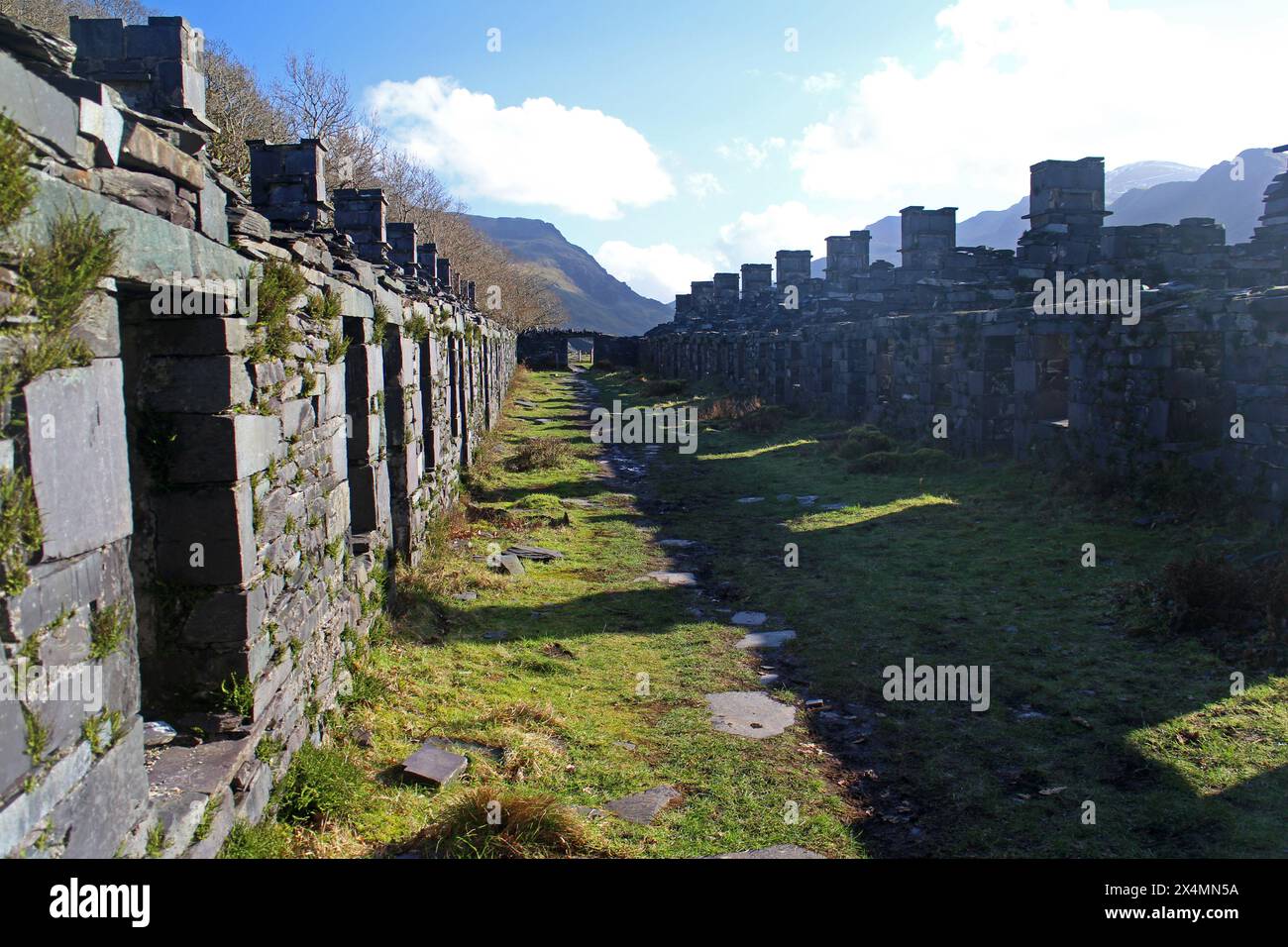 Dinorwig slate quarry, Snowdonia Stock Photo - Alamy