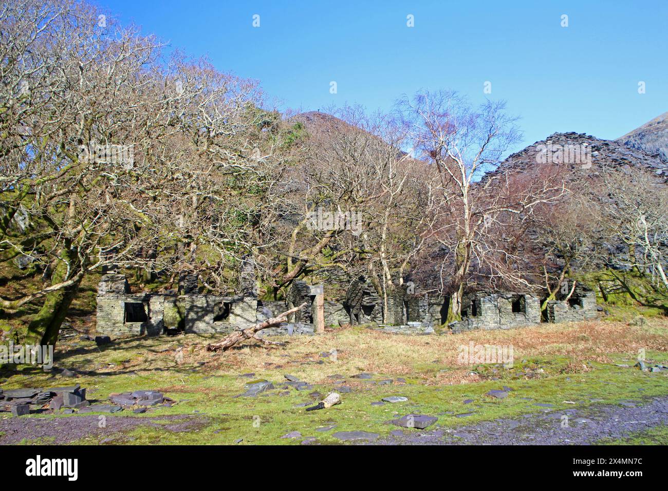 Dinorwig slate quarry, Snowdonia Stock Photo - Alamy