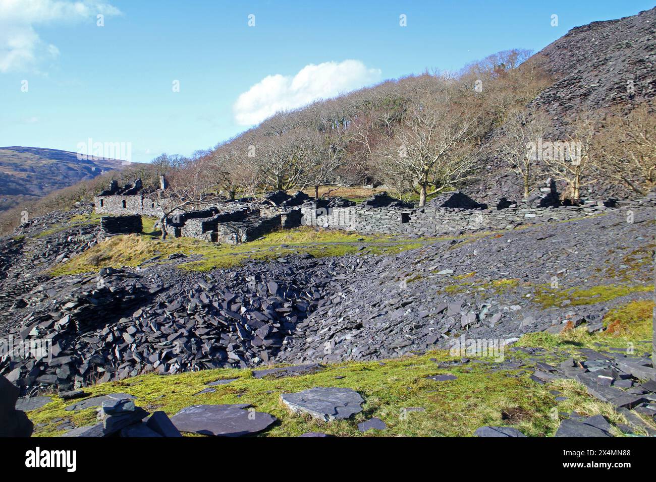 Dinorwig slate quarry, Snowdonia Stock Photo - Alamy