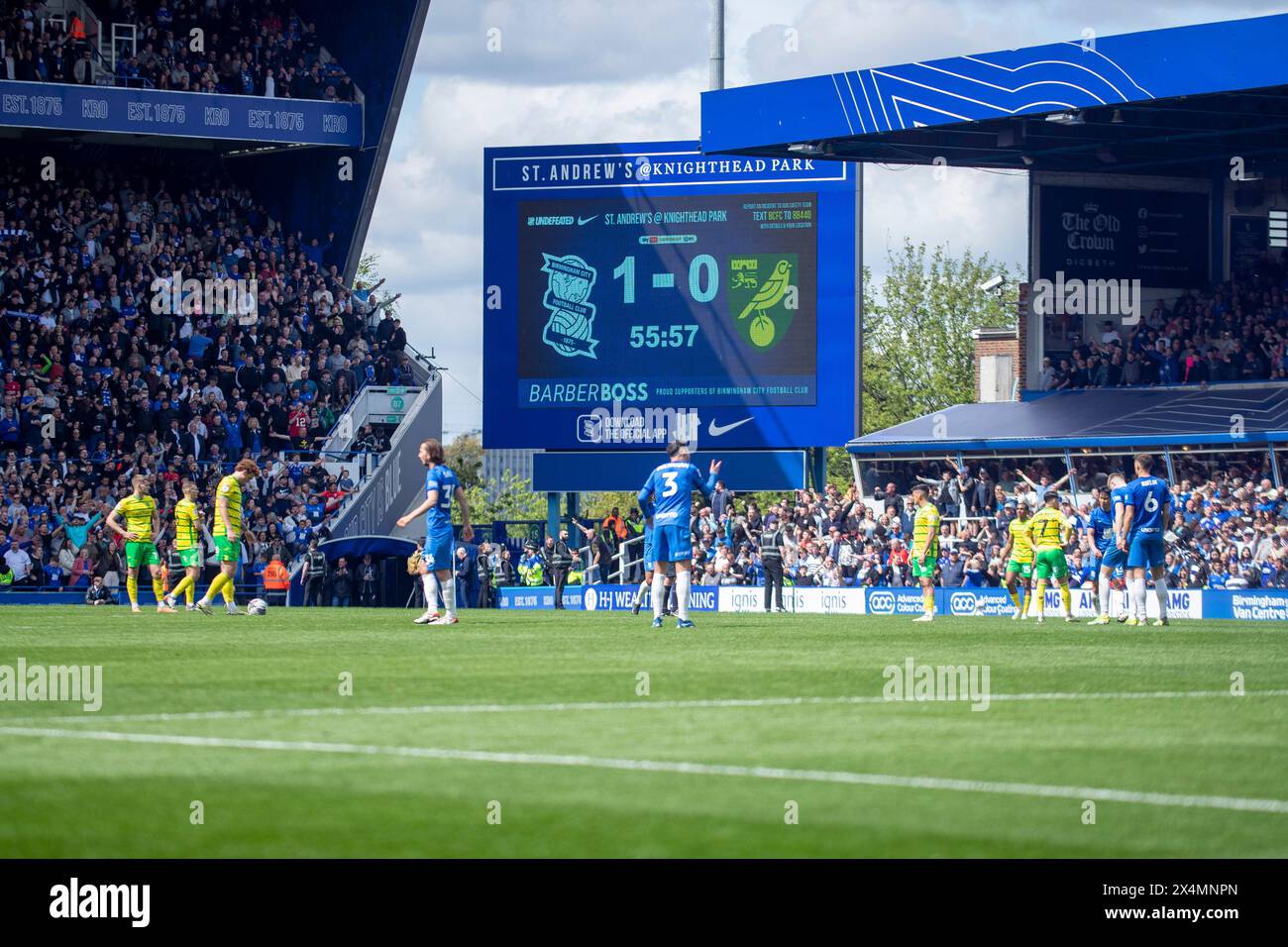 Birmingham city football club hi-res stock photography and images - Alamy