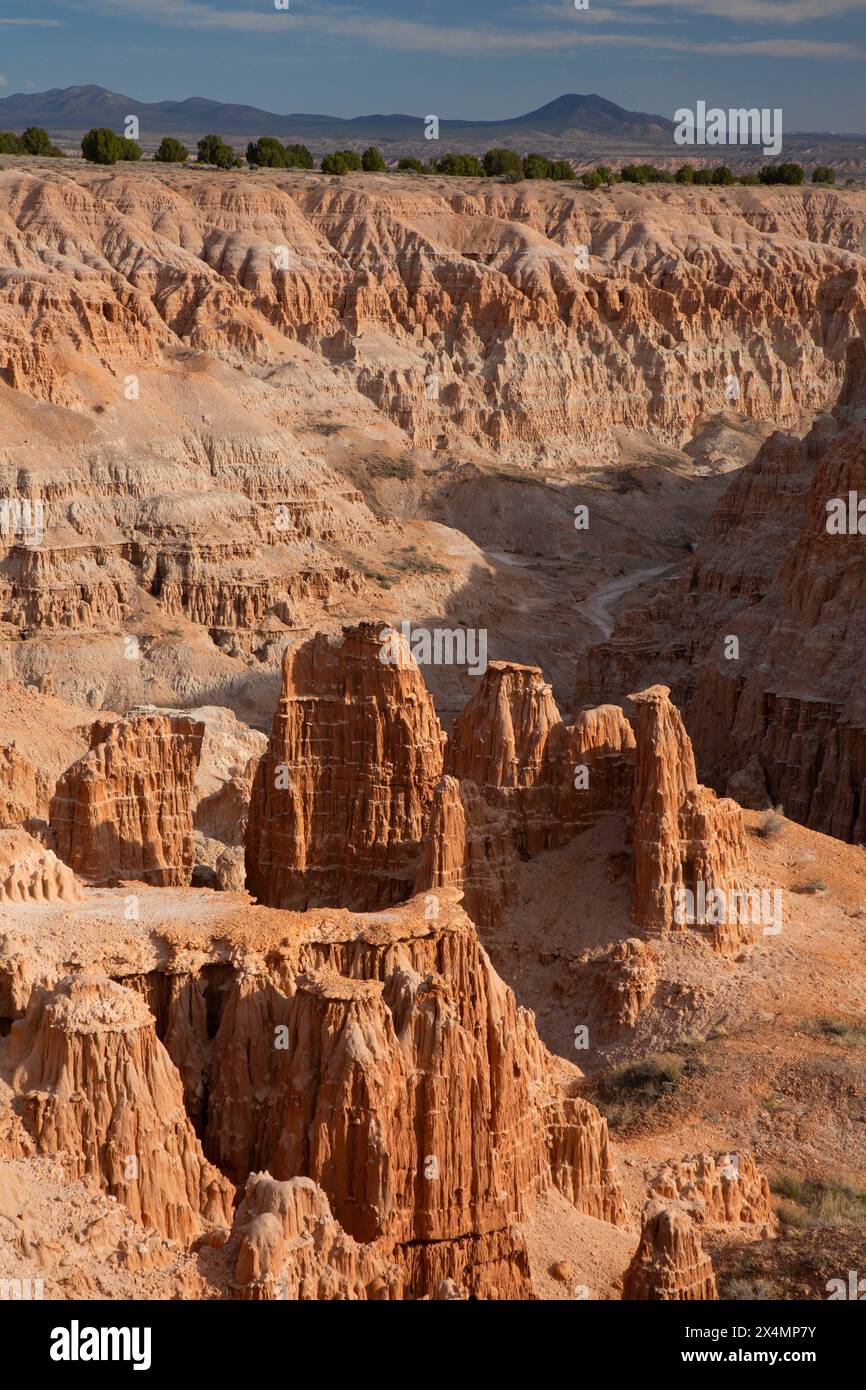 Miller Point view, Cathedral Gorge State Park, Nevada Stock Photo - Alamy