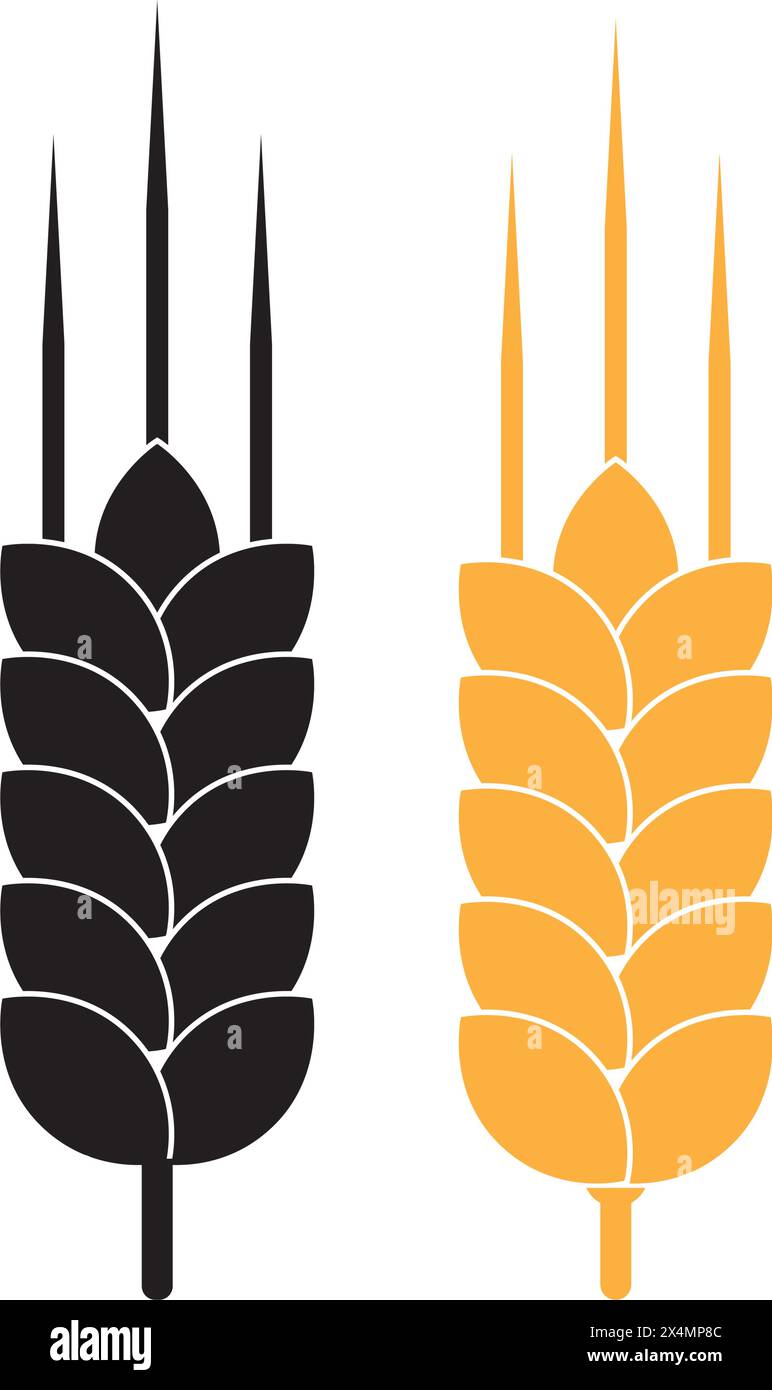 wheat icon vector illustration symbol design Stock Vector Image & Art ...