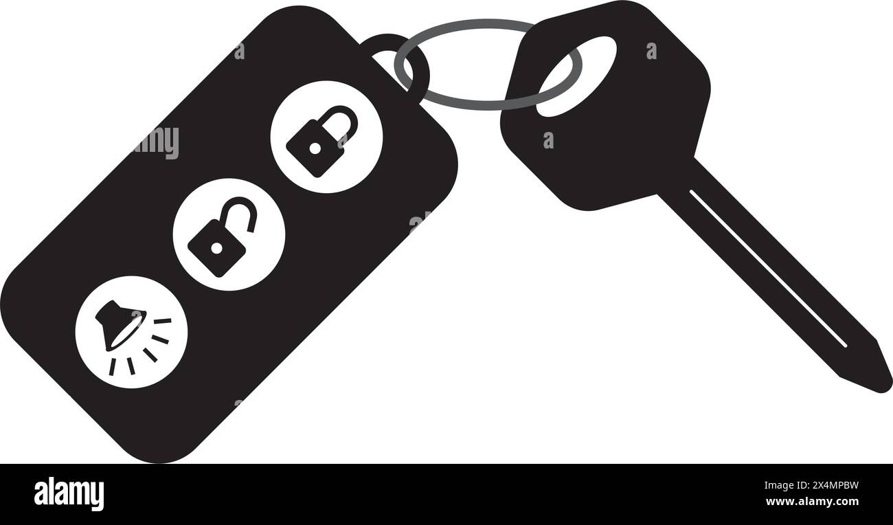car key icon vector illustration symbol design Stock Vector Image & Art ...