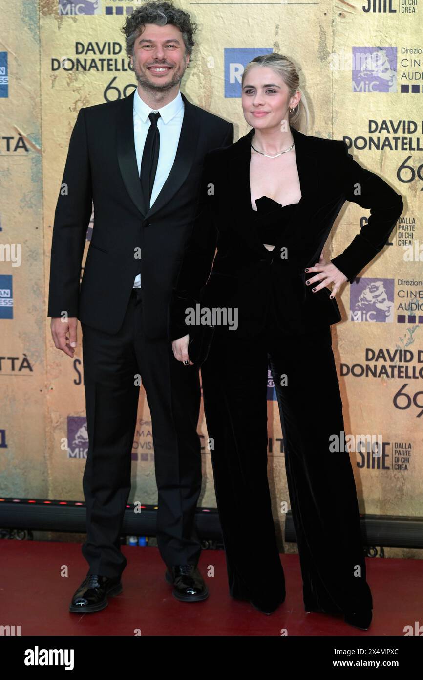 Sydney Sibilia and Greta Scarano attend the photocall of the 69th ...