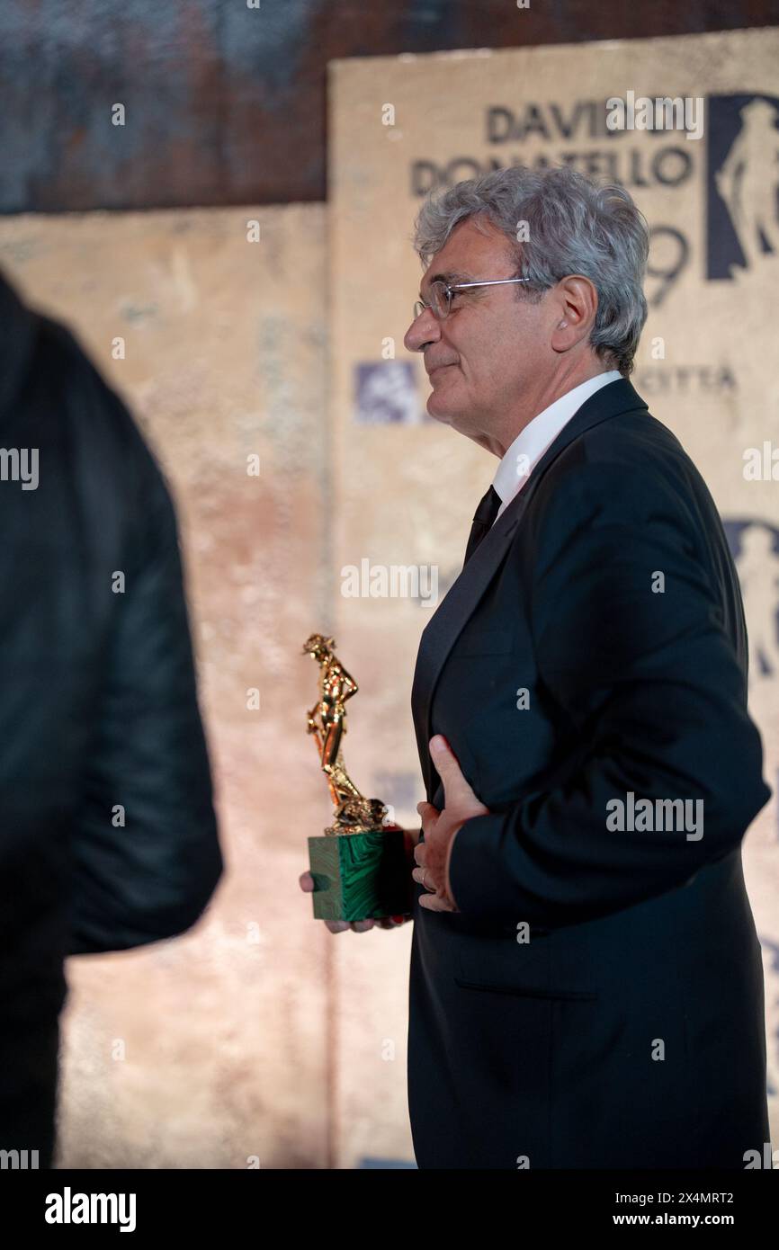 Mario Martone is attending the photocall at the 69th David Di Donatello ...