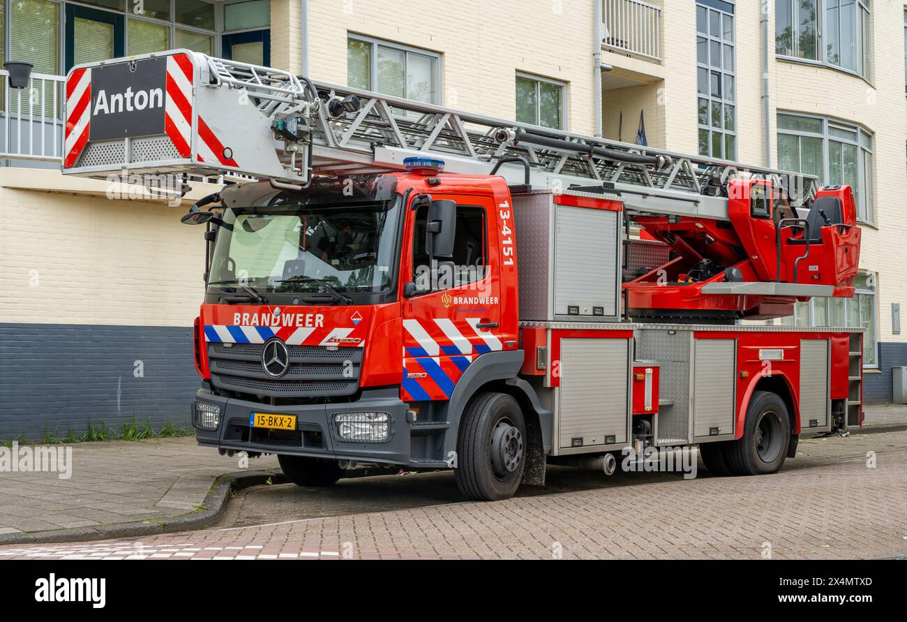 Amsterdam, The Netherlands, 04.05.2024, Vehicle of dutch fire ...