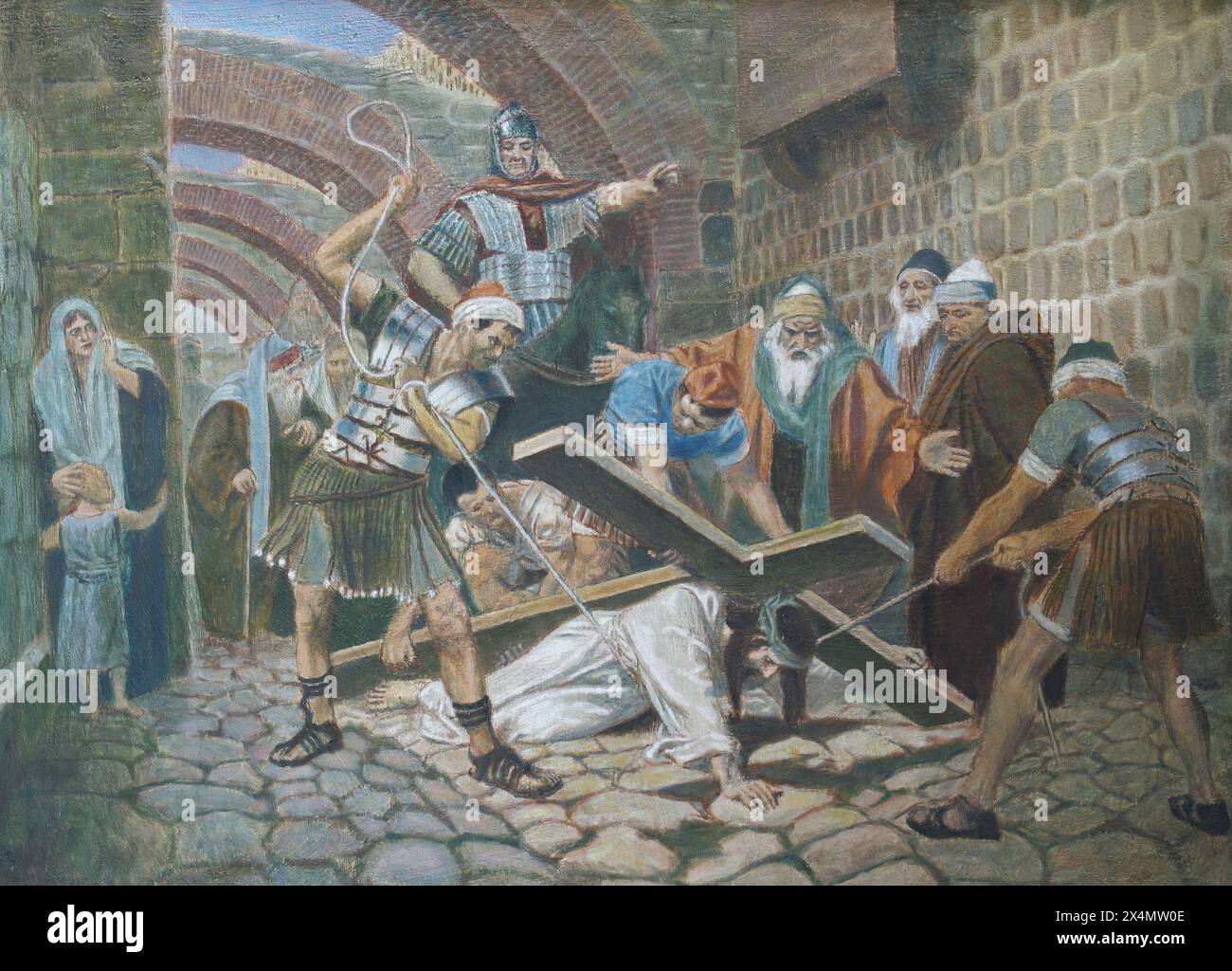 Jesus falls the second time hi-res stock photography and images - Alamy