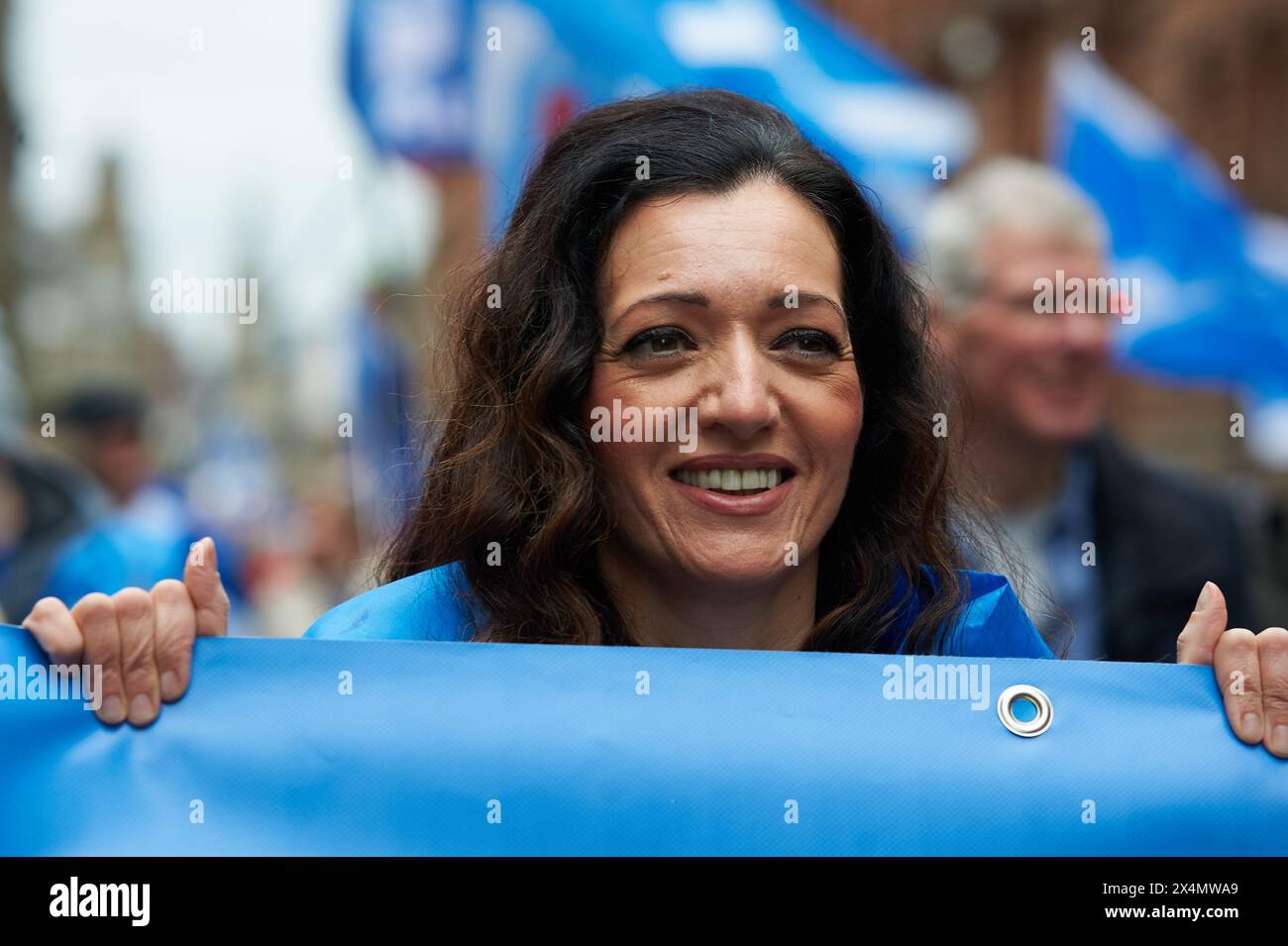Glasgow Scotland, UK 04 May 2024. Tasmina-Ahmed Sheikh at the Under One ...