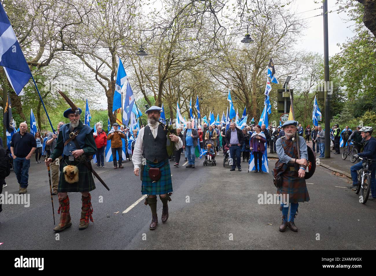Glasgow Scotland, UK 04 May 2024. All Under One Banner March For ...