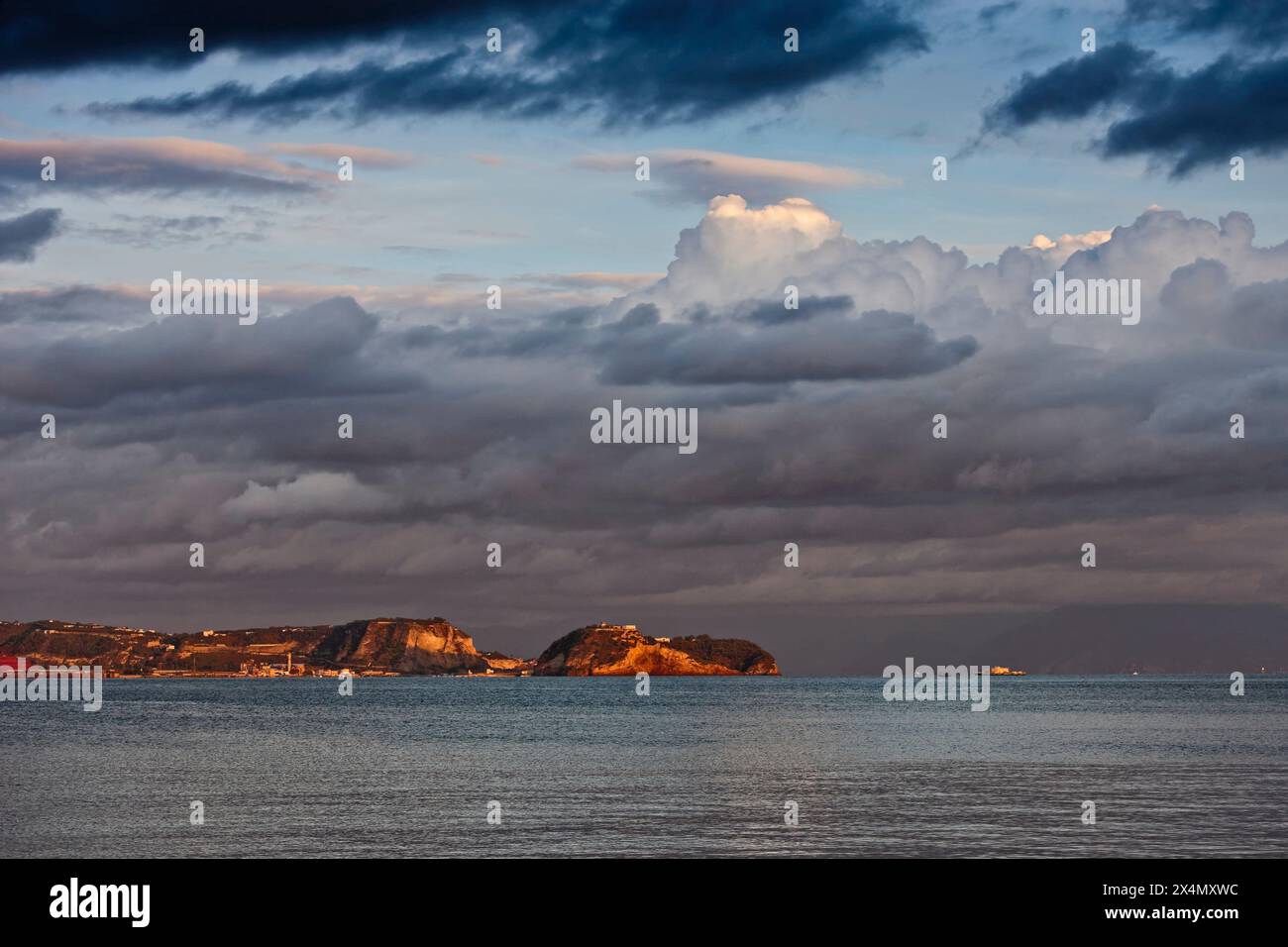Italy, Campania, Nisida promontory (Naples Stock Photo - Alamy
