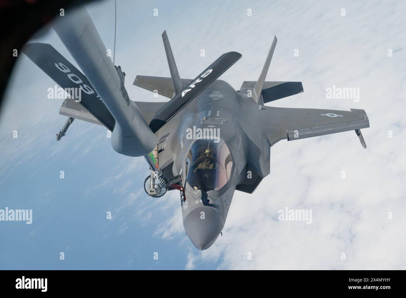 A U S Marine Corps F 35b Lightning Ii Assigned To Marine Fighter