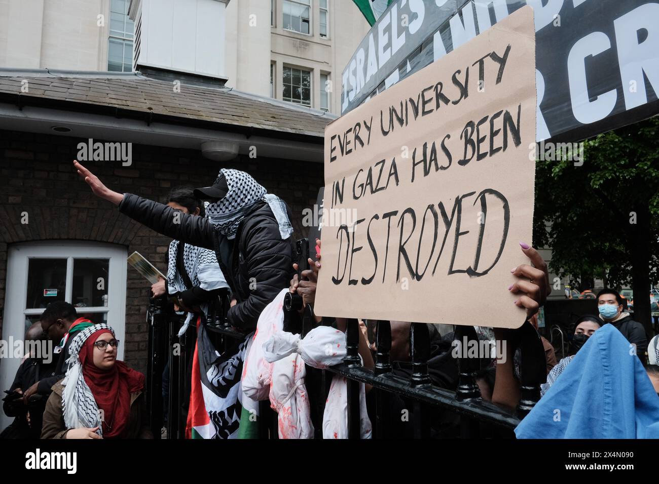 London, England, UK. 4th May, 2024. Rally in Support of the Global ...