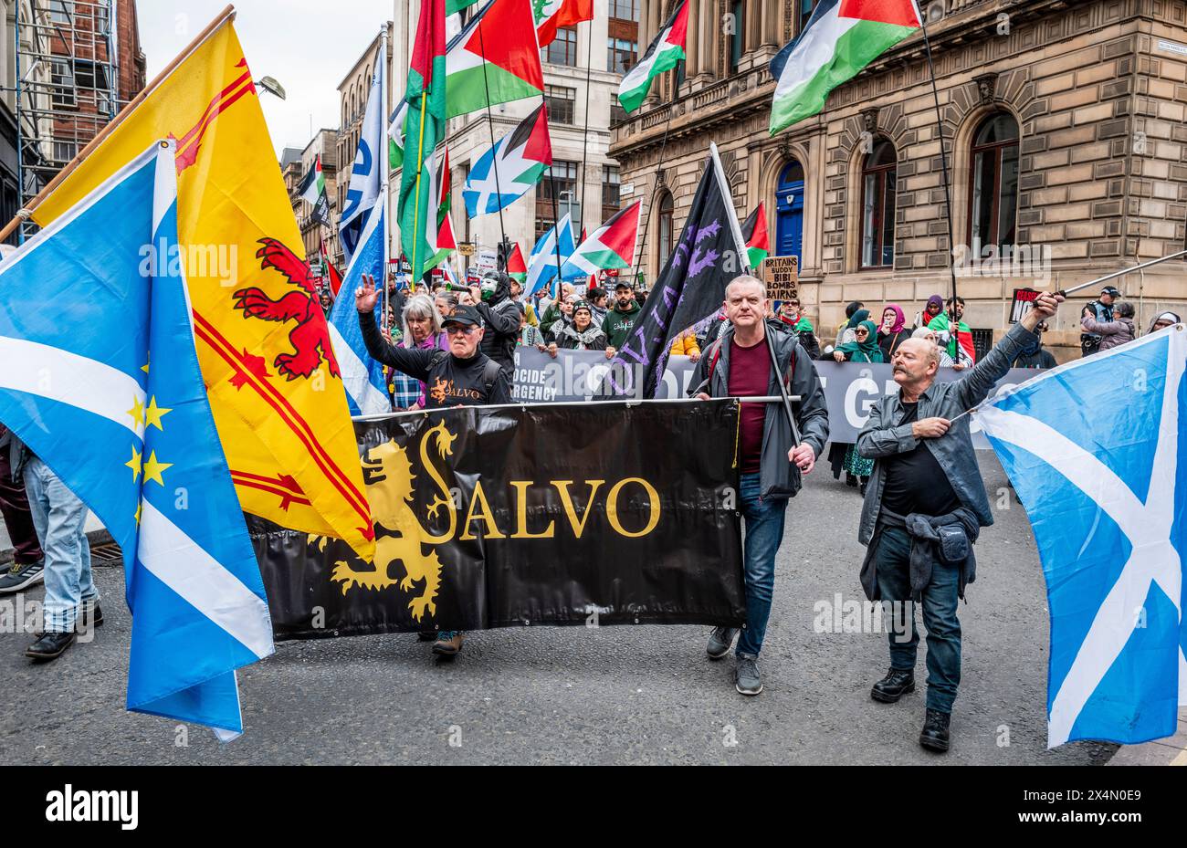 Glasgow, Scotland 4th May 2024 :: All Under One Banner March for ...