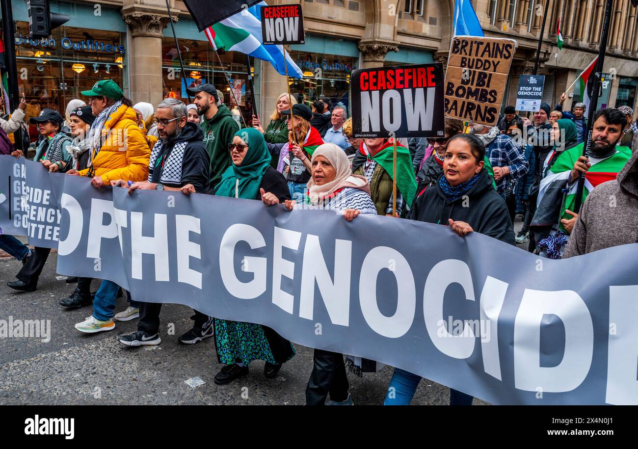 Glasgow, Scotland 4th May 2024 :: All Under One Banner March for ...