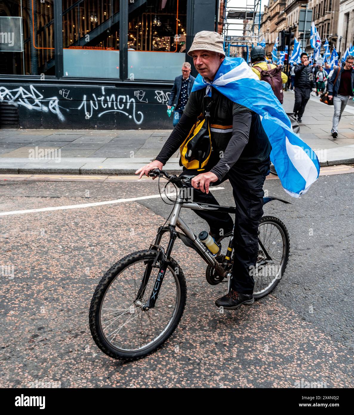 Glasgow, Scotland 4th May 2024 :: All Under One Banner March for ...