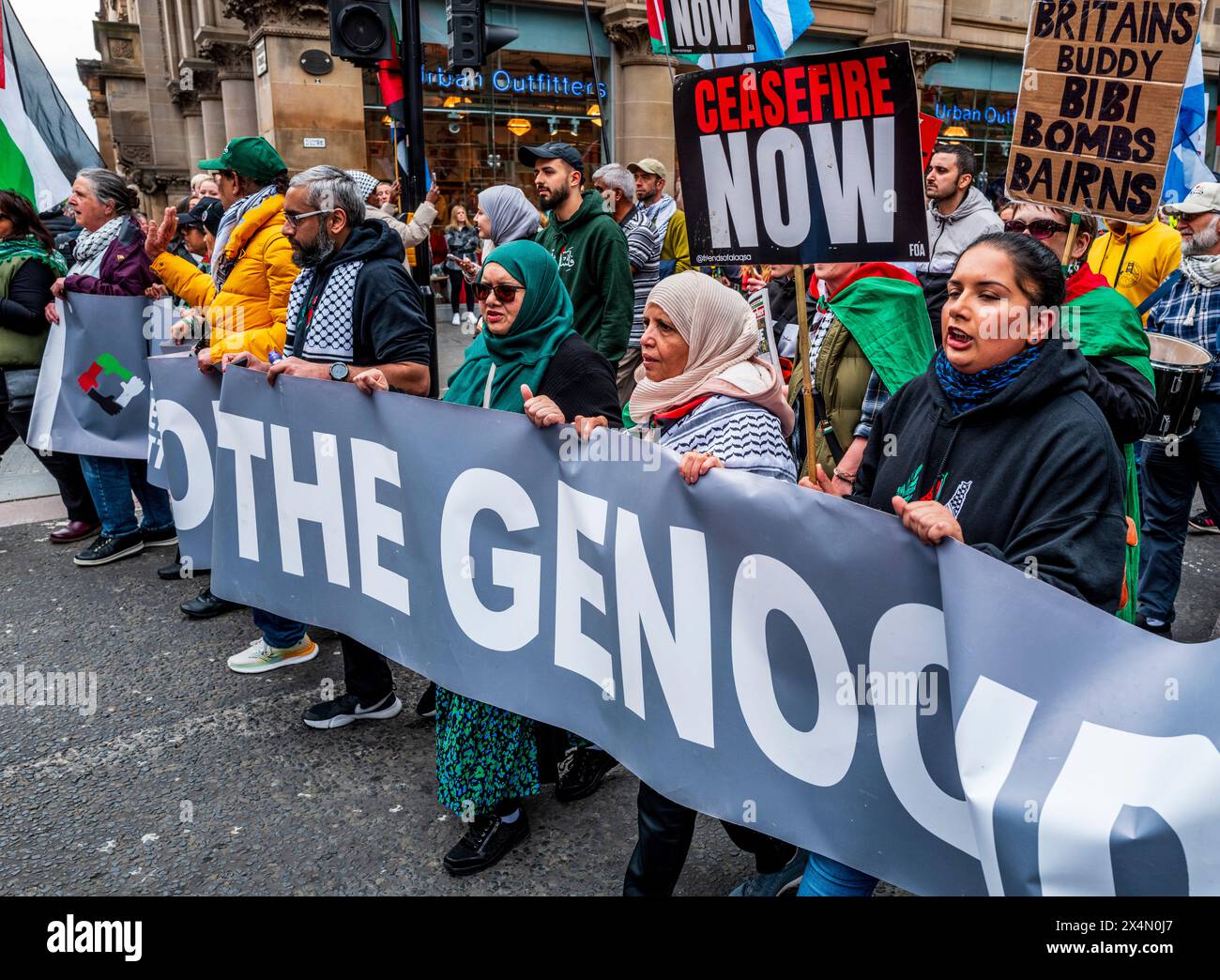 Glasgow, Scotland 4th May 2024 :: All Under One Banner March for ...