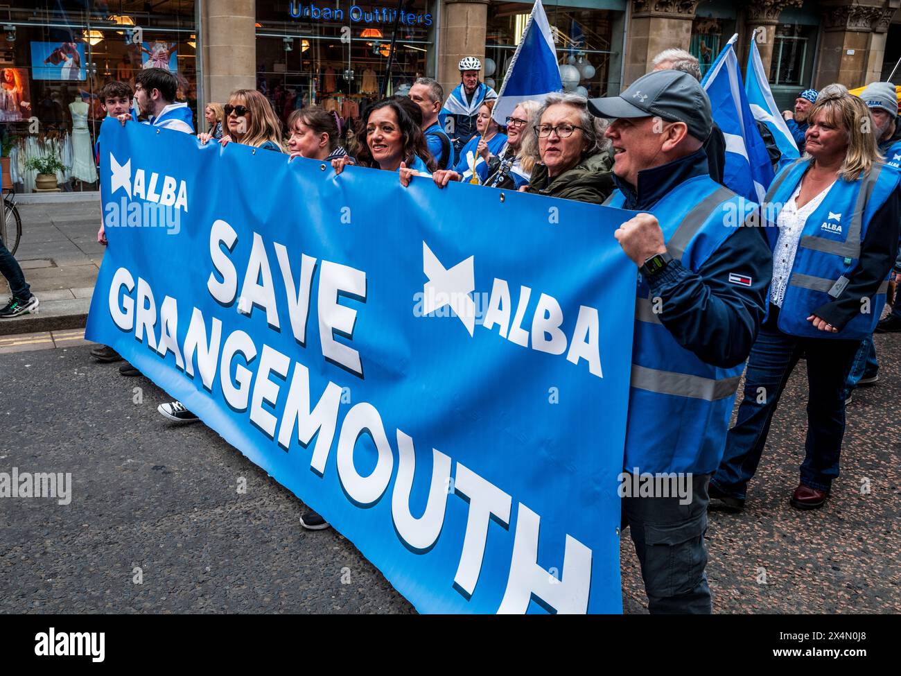 Glasgow, Scotland 4th May 2024 :: All Under One Banner March for ...