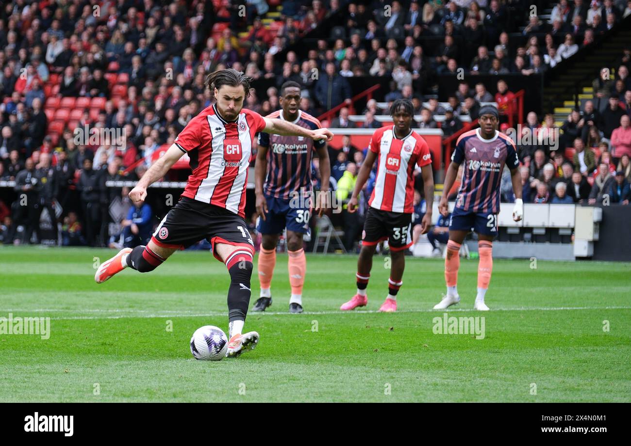 Bramall Lane, Sheffield, UK. 4th May, 2024. Premier League Football ...