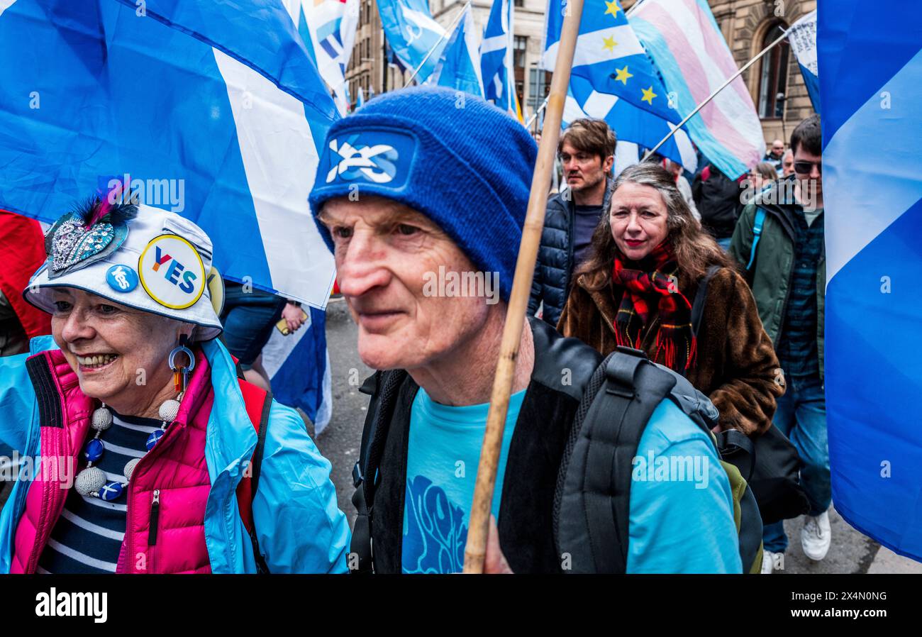 Glasgow, Scotland 4th May 2024 :: All Under One Banner March for ...