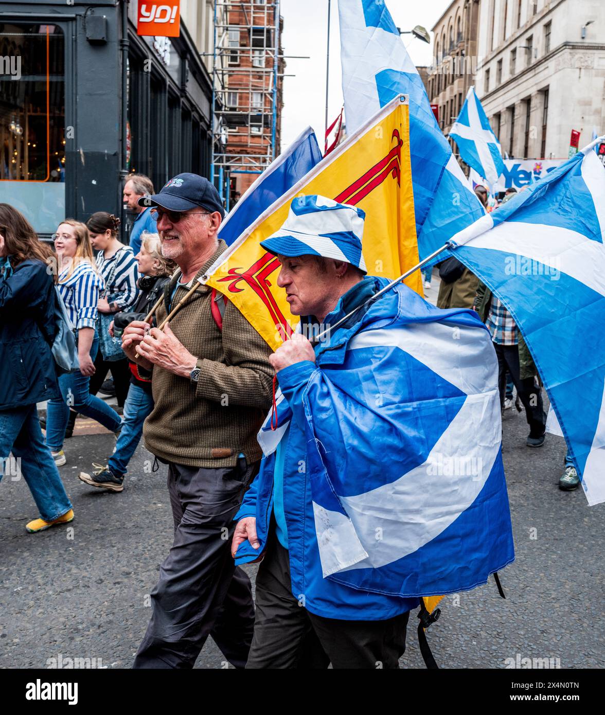 Glasgow, Scotland 4th May 2024 :: All Under One Banner March for ...