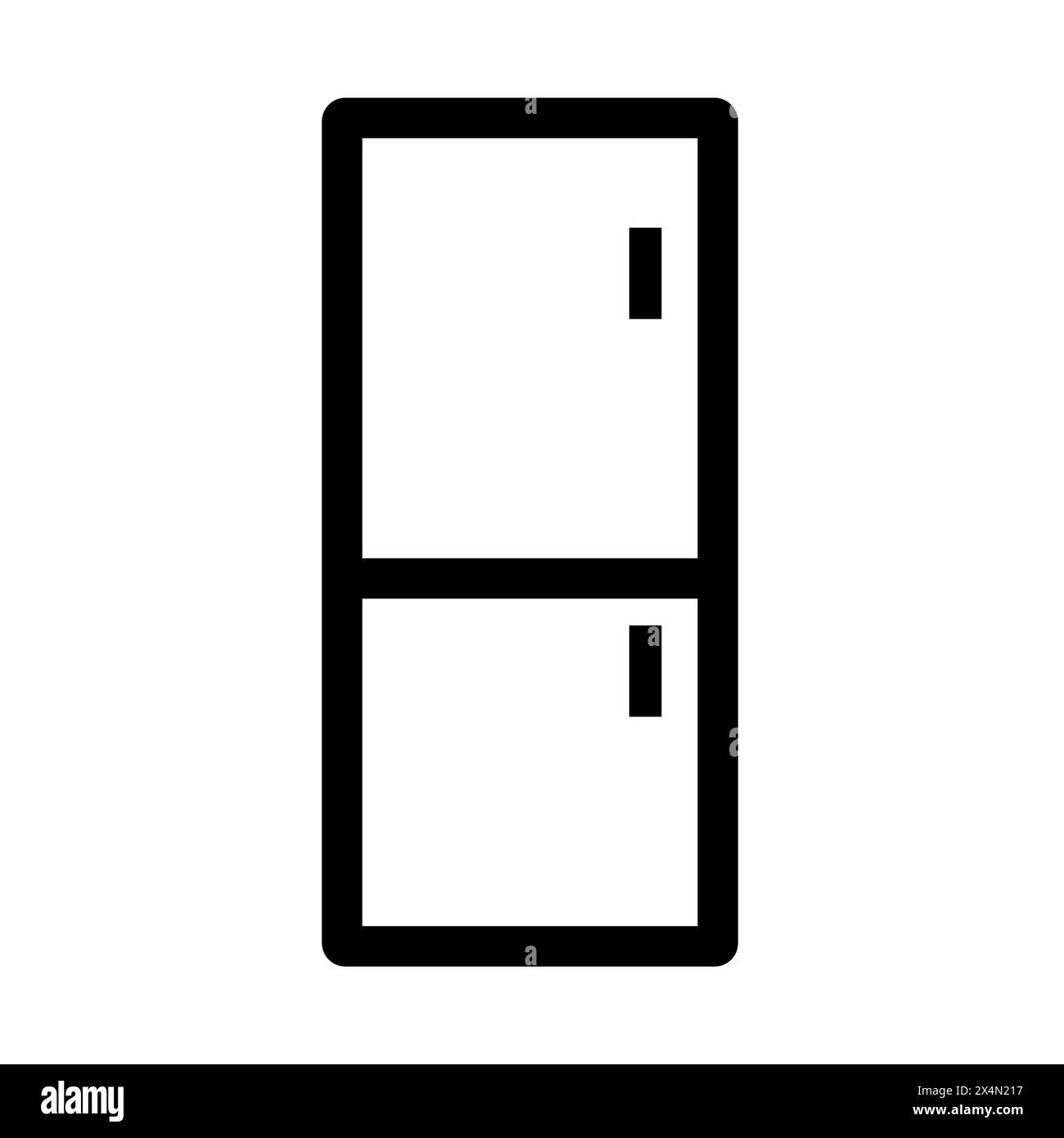 Refrigerator icon vector illustration isolated on white background ...