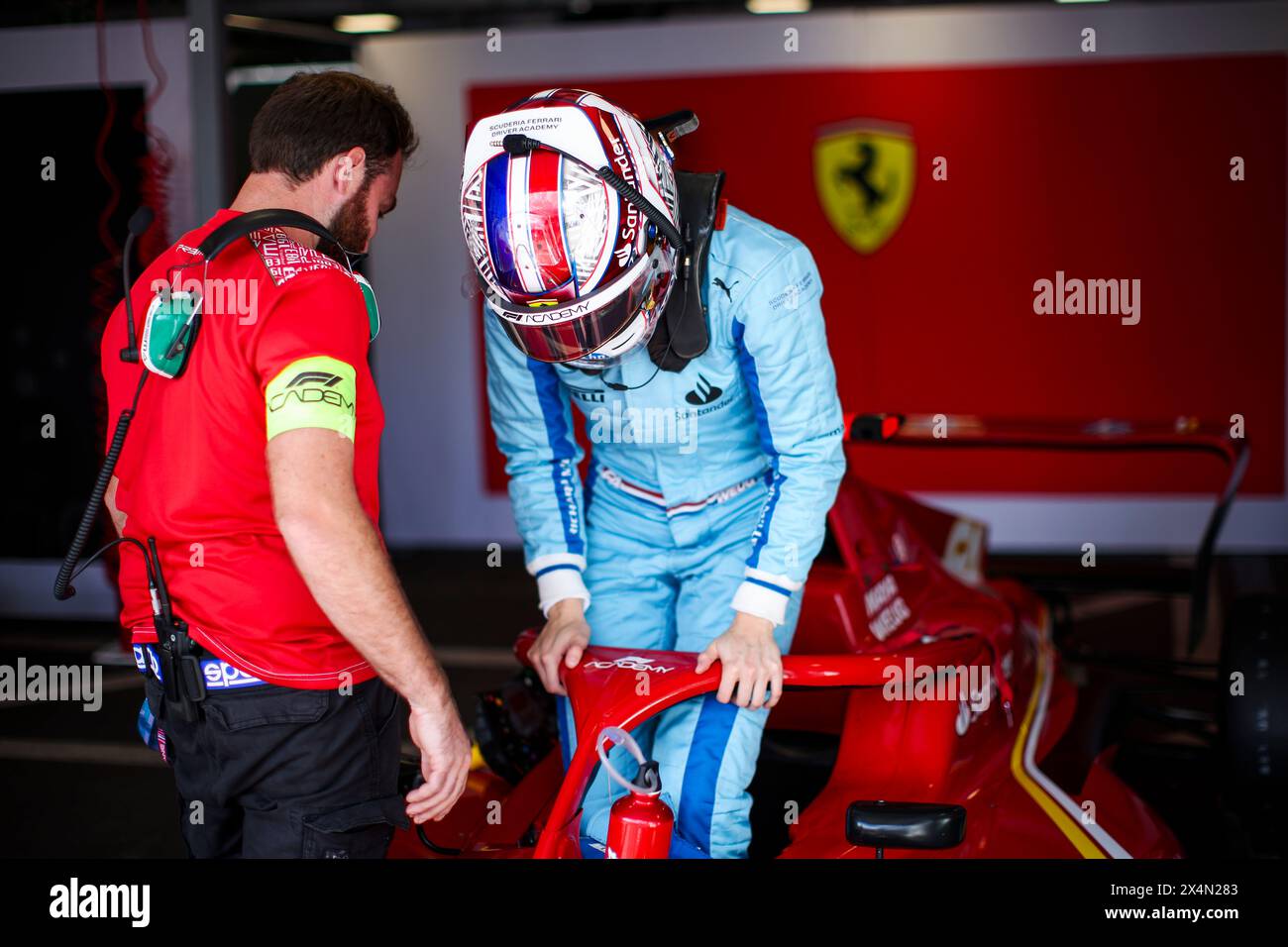 Miami Etats Unis 04th May 2024 Weug Maya Nld Prema Racing Supported By Ferrari Tatuus F4