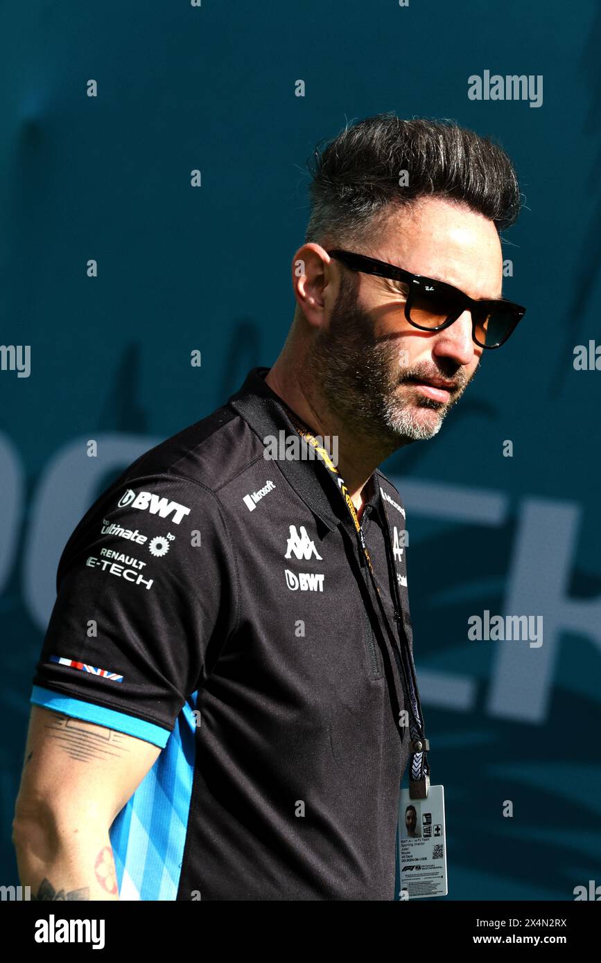 Miami, USA. 04th May, 2024. Julian Rouse (GBR) Alpine F1 Team Sporting ...