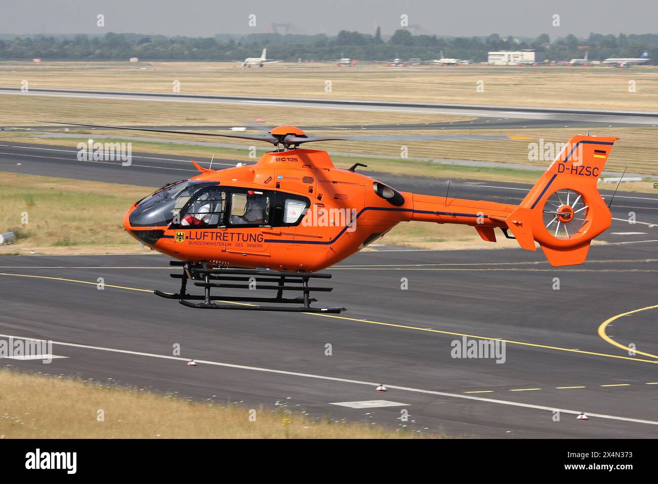 German Air Ambulance of the Federal Ministry of the Interior Stock ...