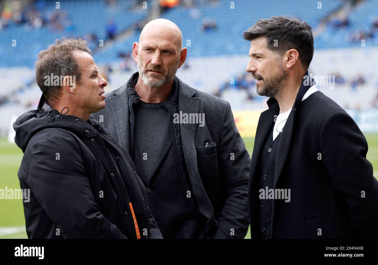 TNT presenters and pundits (left to right) Austin Healey, Lawrence ...