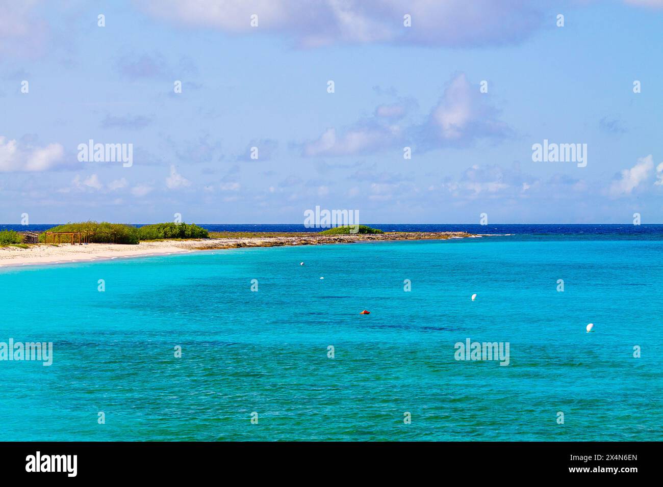 Paradise beach of Klein Curaçao, Caribbean Stock Photo - Alamy