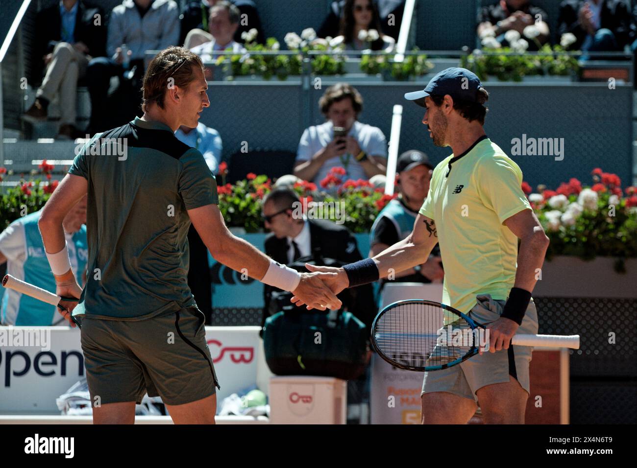 Madrid, Spain. 04th May, 2024. Mutua Madrid Open tennis, ATP, Men's ...