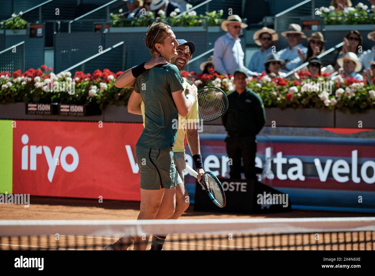 Madrid, Spain. 04th May, 2024. Mutua Madrid Open tennis, ATP, Men's ...