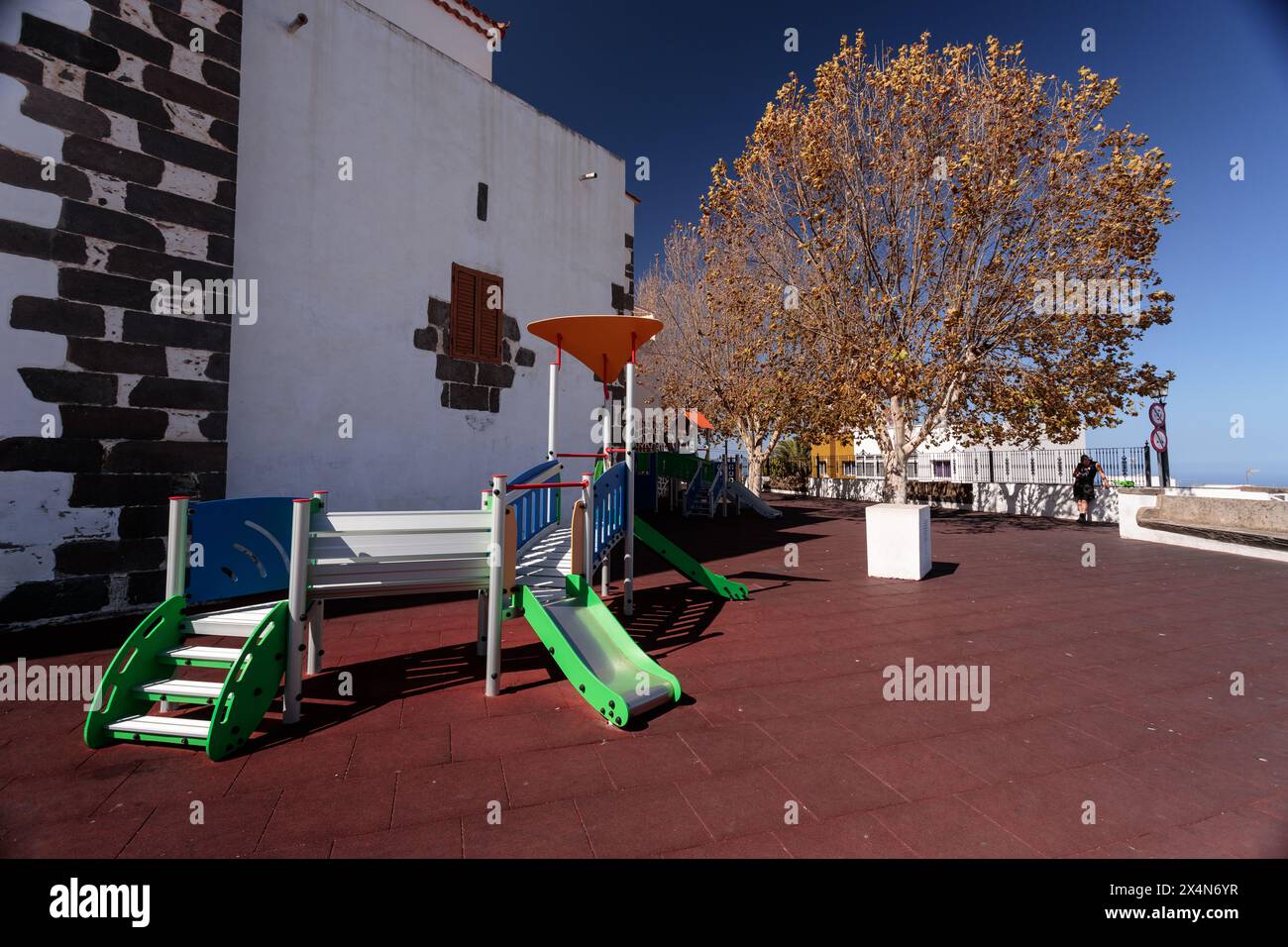 Square playground hi-res stock photography and images - Alamy